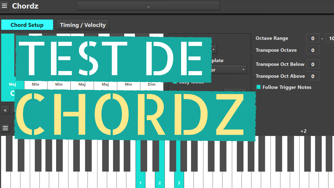 🎹Présentation de Chordz (CodeFN42) - Devenir Beatmaker